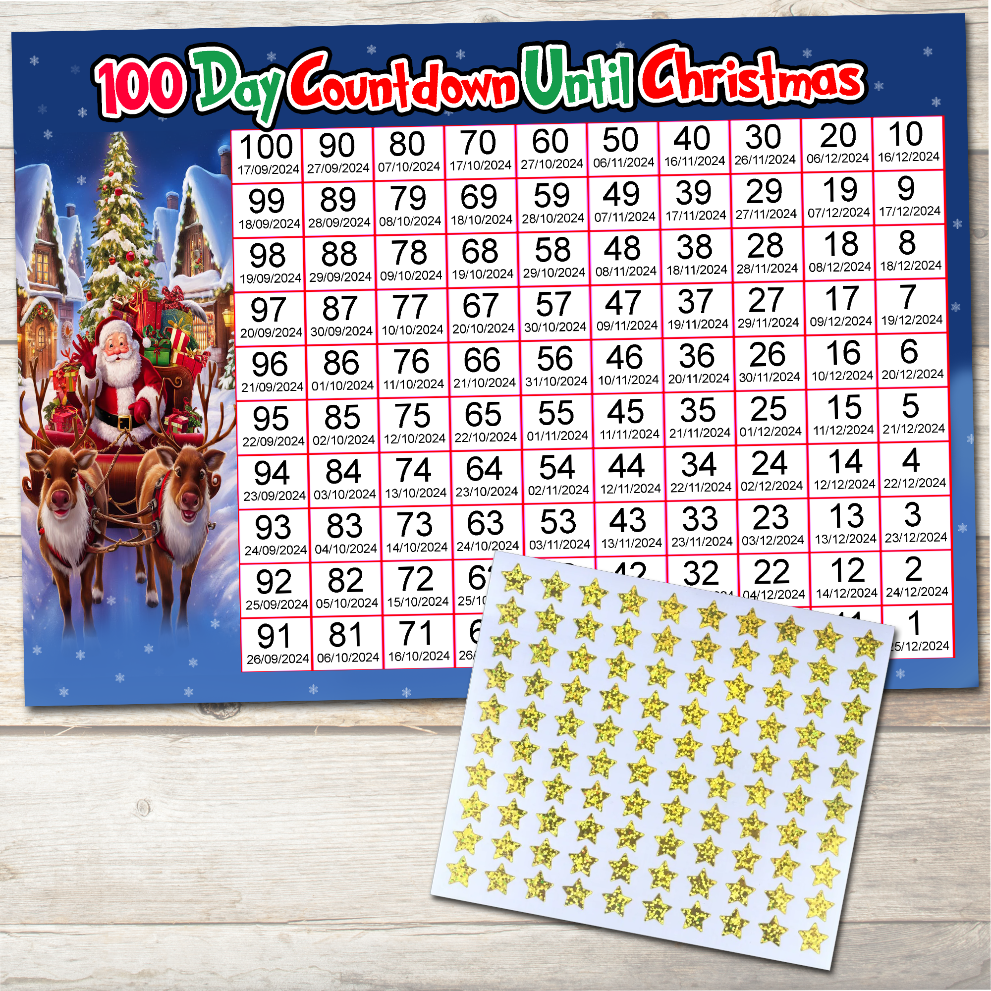 100 Day Countdown Chart 100th Day Of School Hat Crown Craft | 100th